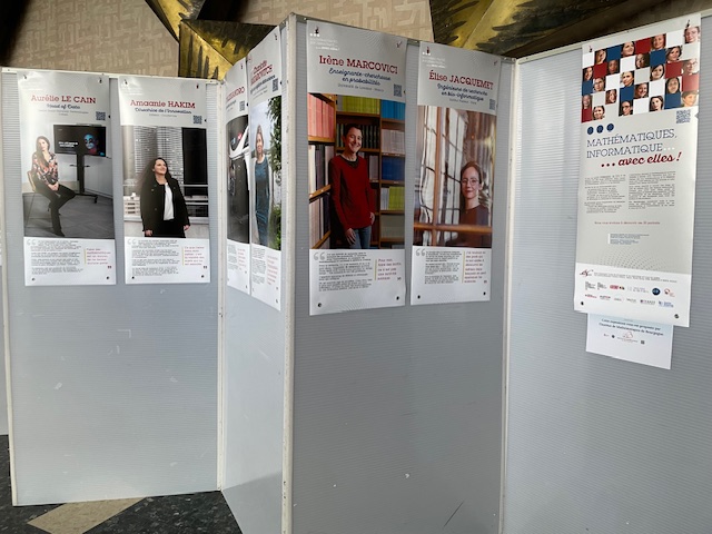 Exposition Mathématiques, informatique... avec elles! - Institut de ...
